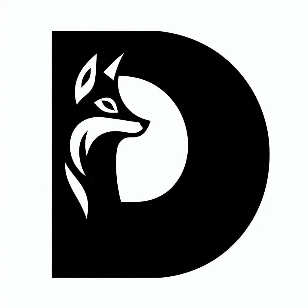 Fox alphabet: Letter D (version 2) by Nina Máčová | Download free STL ...