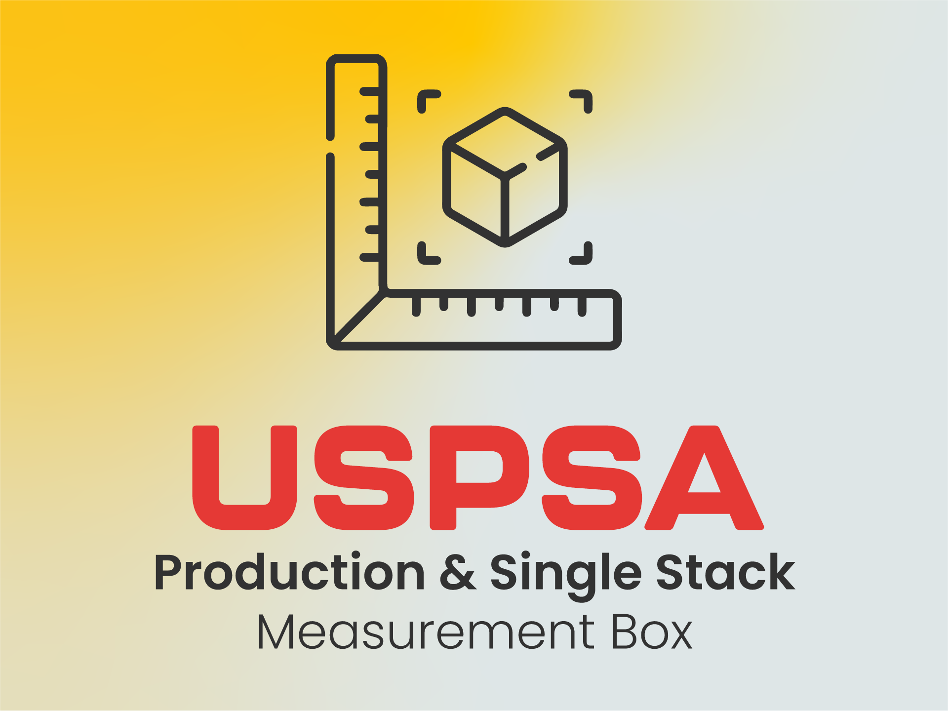 USPSA Production & Single Stack Measurement Box by Manul Corp ...