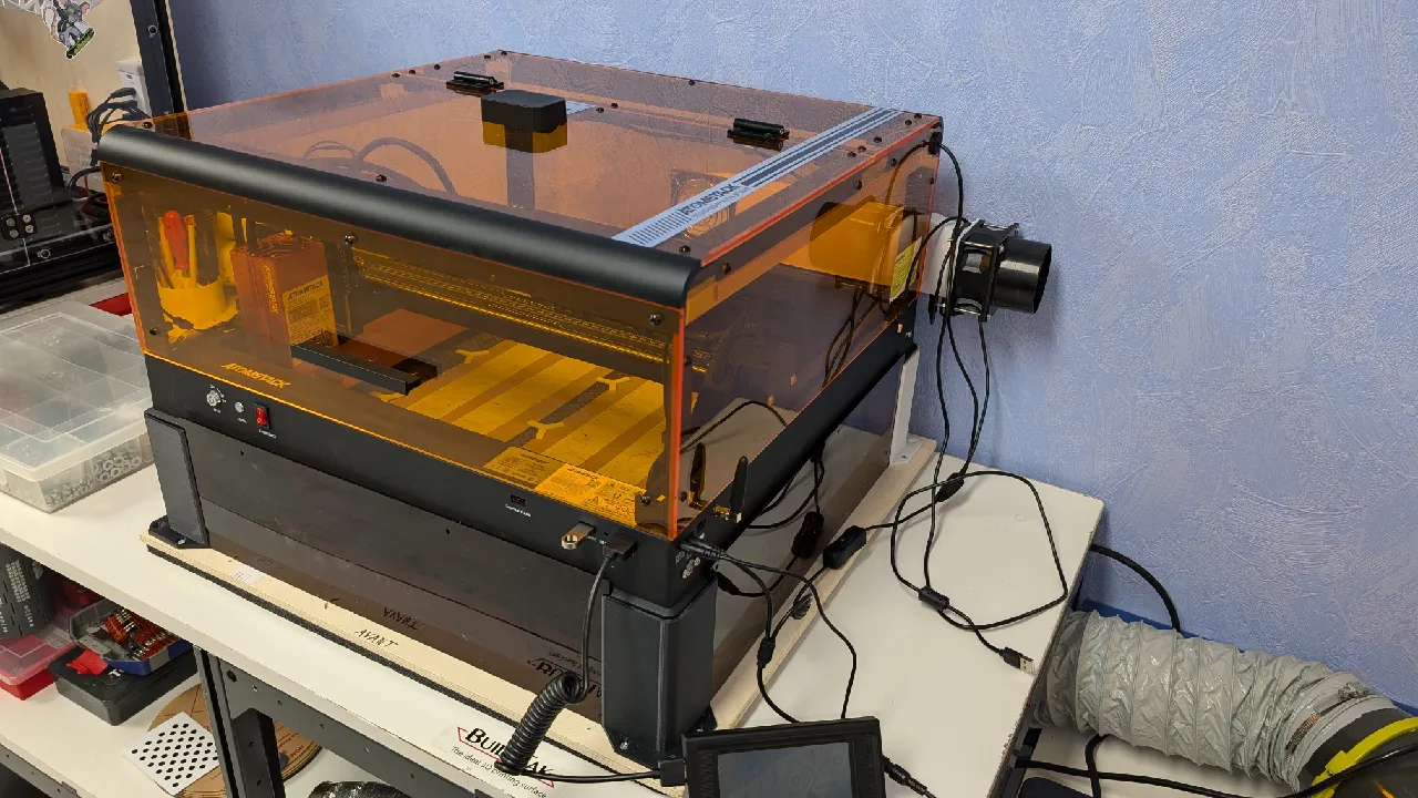 atomstack X24 Riser 120mm by KRYS-3D | Download free STL model ...