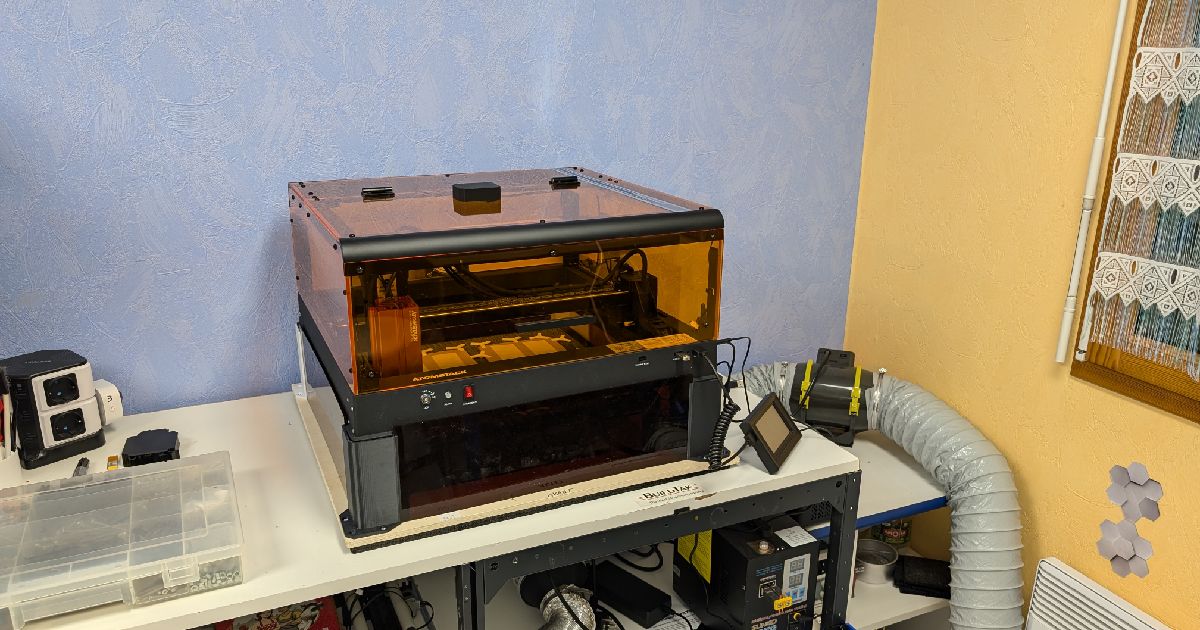 atomstack X24 Riser 120mm by Krys | Download free STL model ...