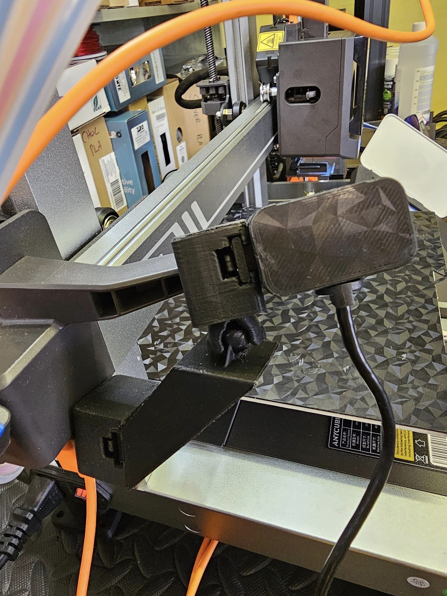 Kobra 3 camera extension adjustable by Dave Parker | Download free STL ...