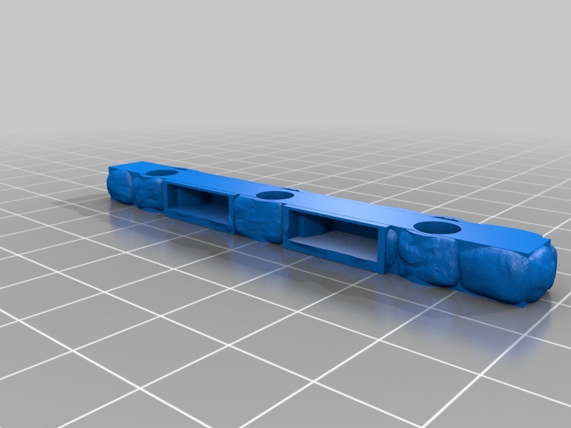 OpenForge 2.0 Ruined Wall ONLY Bases (OpenLOCK Magnetic) by Isaac ...