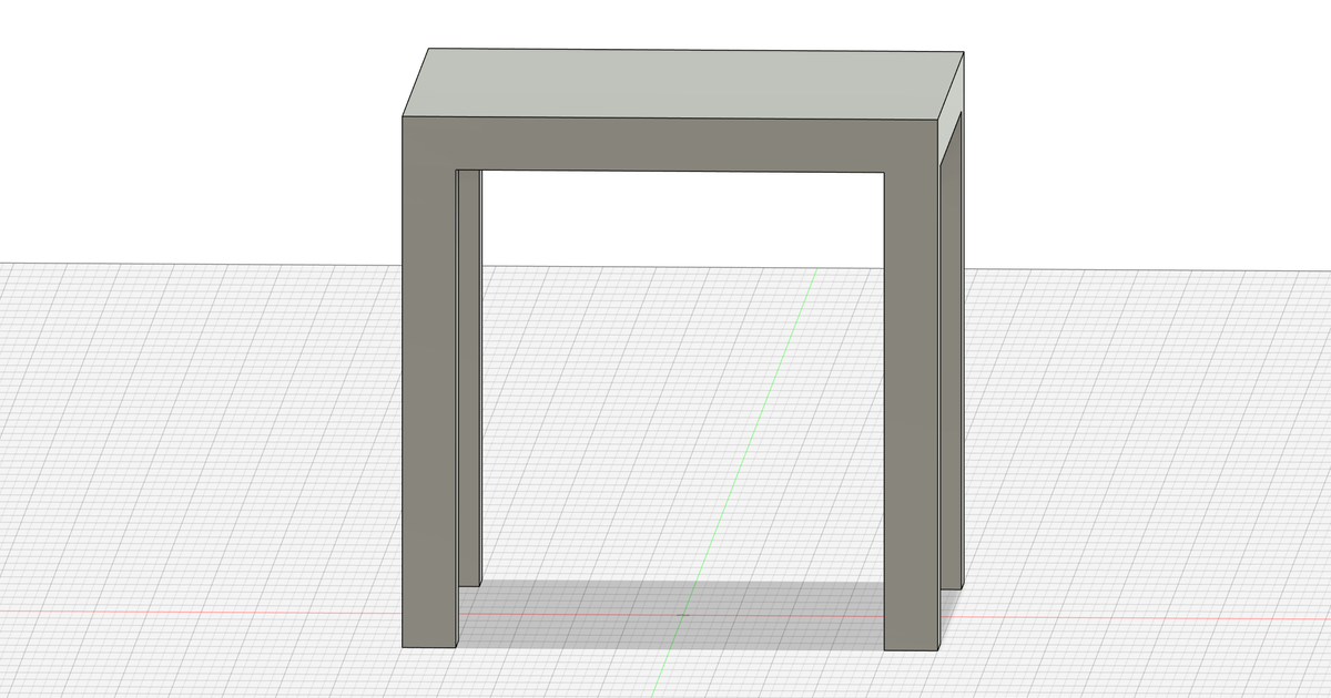 Table by Banana | Download free STL model | Printables.com