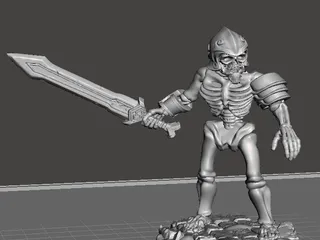Dwarf Skeleton 2 by DM WildBill | Download free STL model | Printables.com