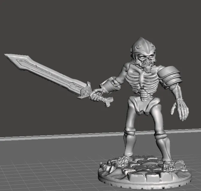 Dwarf Skeleton 2 by DM WildBill | Download free STL model | Printables.com