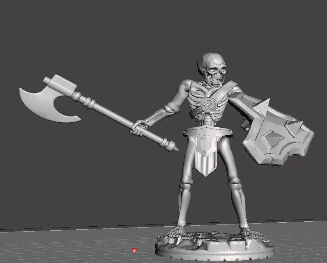Orc Skeleton 2 by DM WildBill | Download free STL model | Printables.com