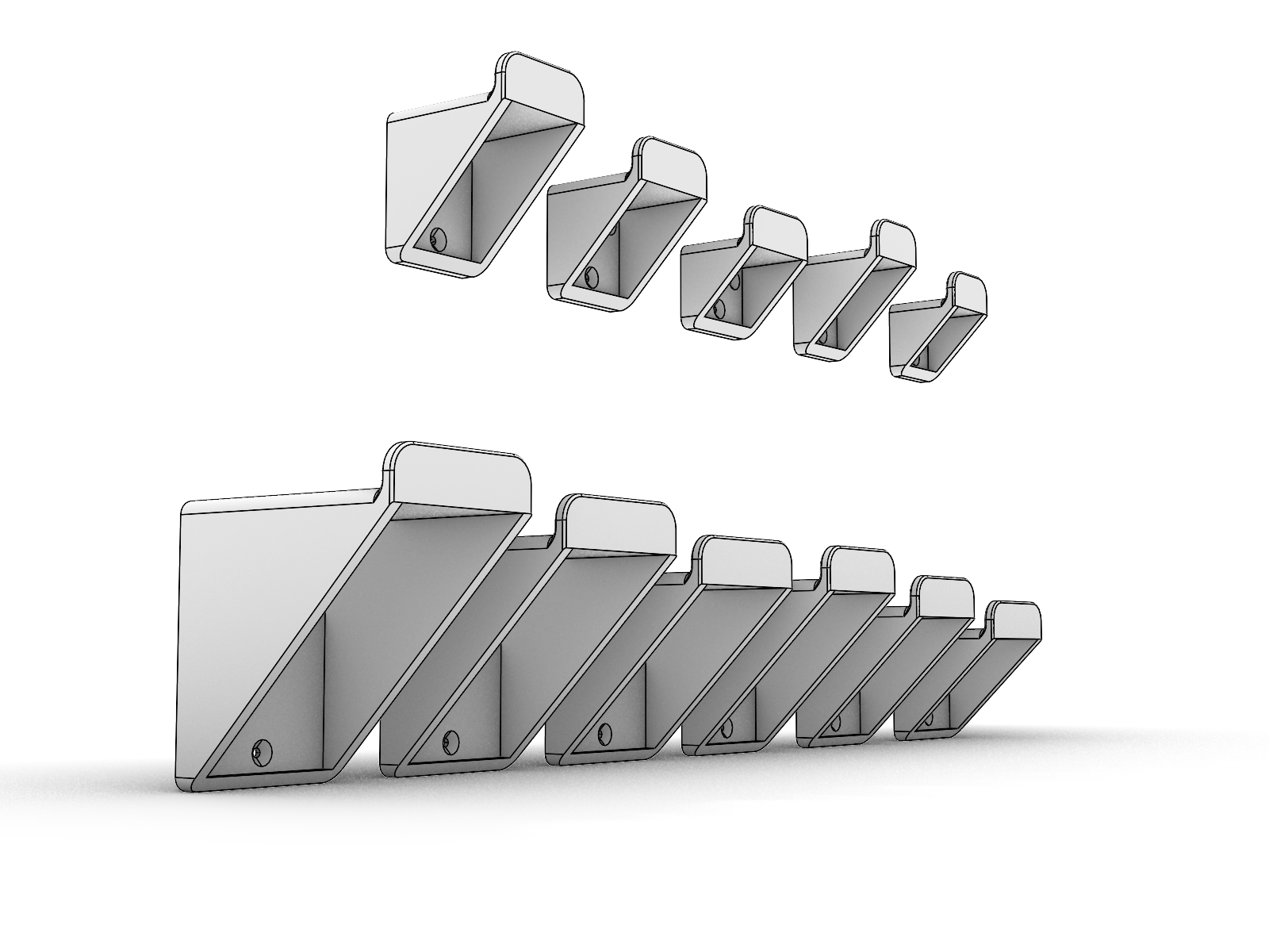 Strong Wall Hooks by Gijs | Download free STL model | Printables.com