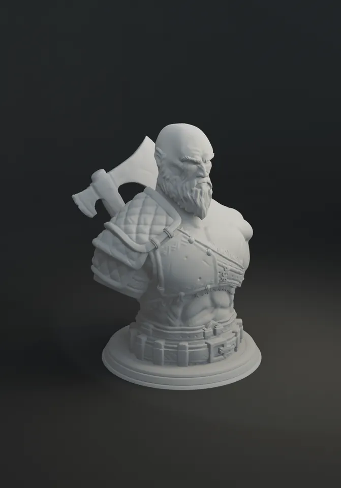 Kratos by João Costa | Download free STL model | Printables.com
