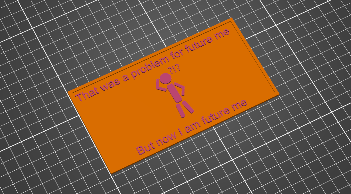 Future me by Heuvelmaarten | Download free STL model | Printables.com