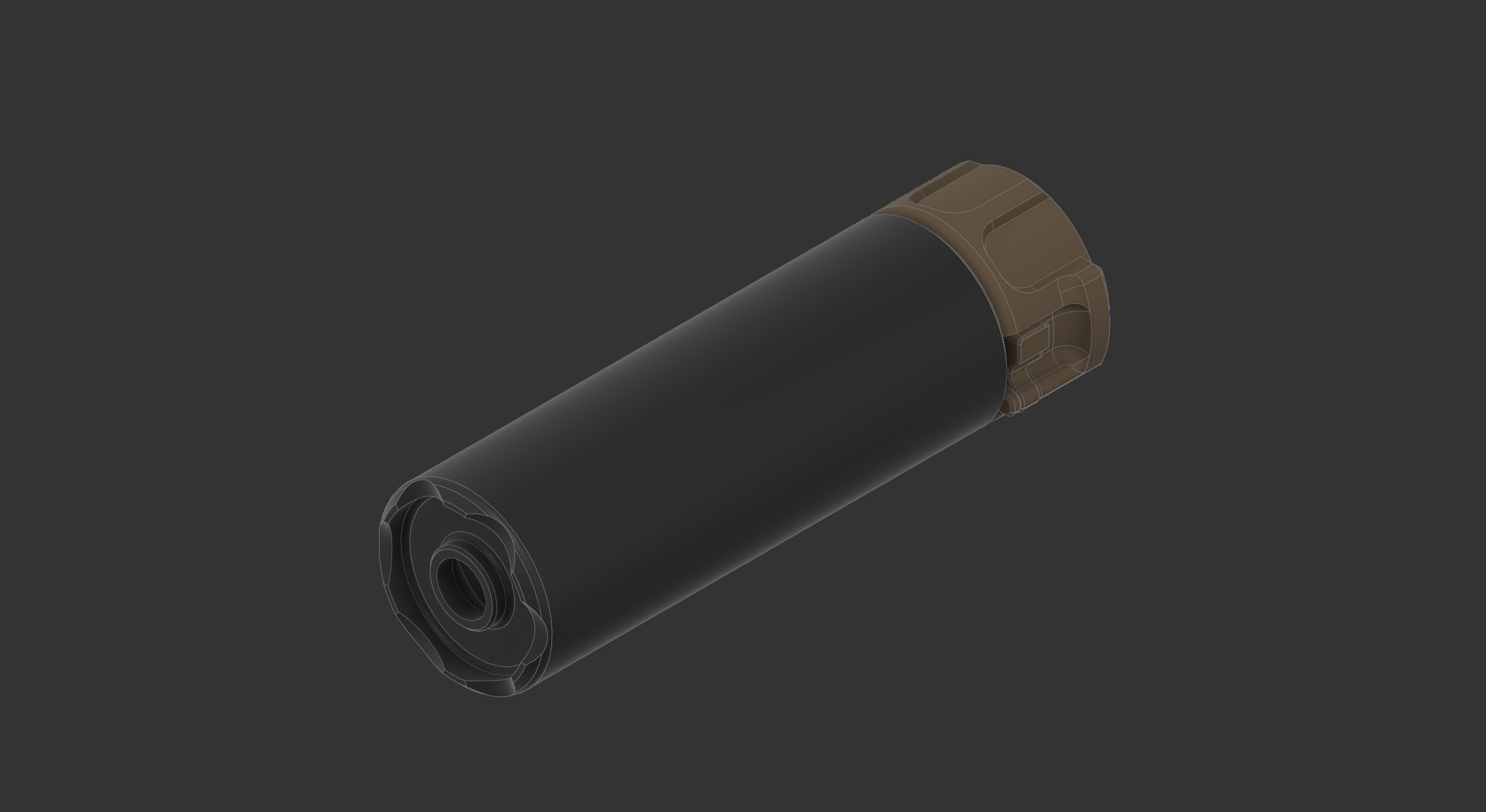 Airsoft Modular Mock Suppressor Series - Bifrost M Tracer Compatible by ...