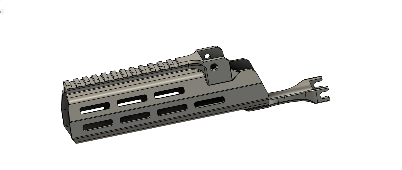 SPCTR G36 Handguard by Prism Armaments | Download free STL model ...