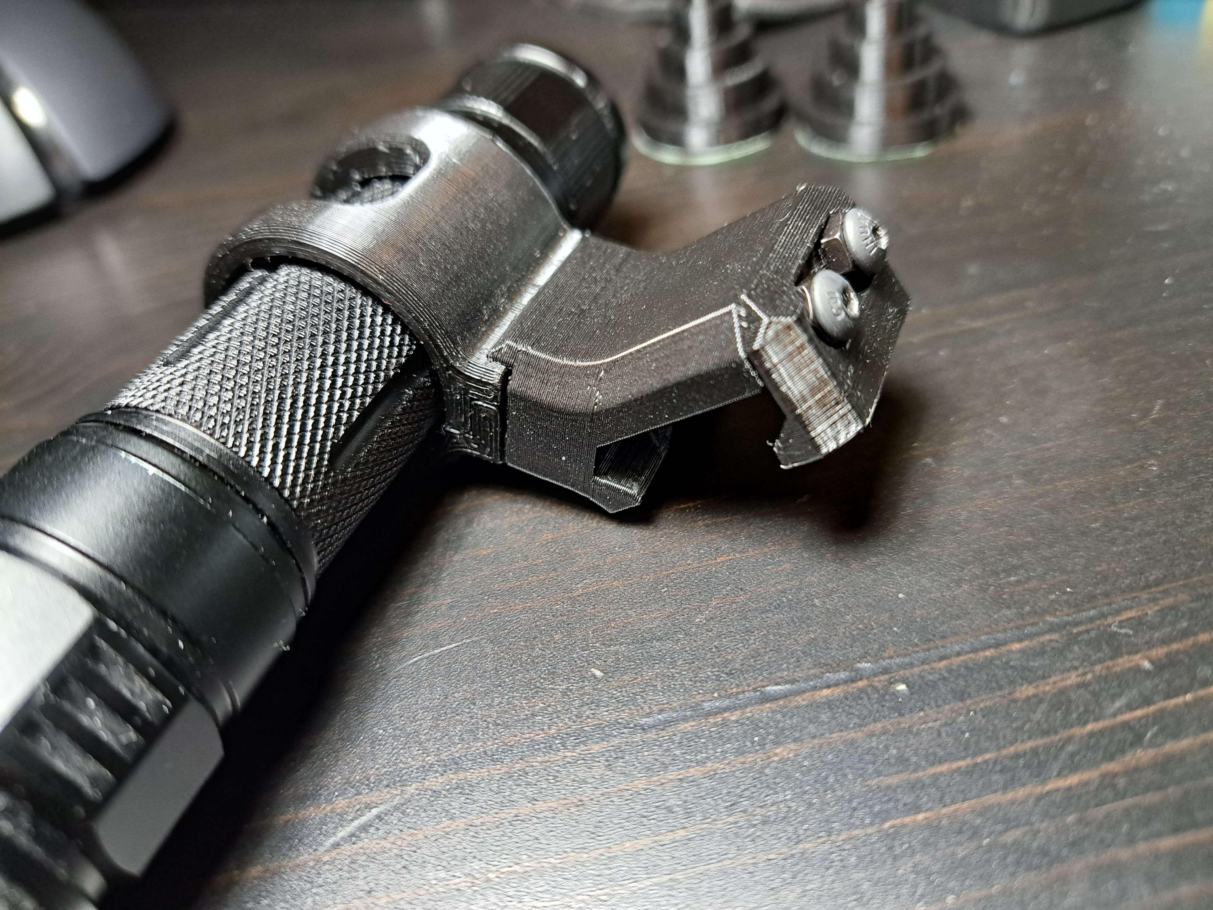 LOW PROFILE LIGHTMOUNT by Prism Armaments | Download free STL model ...