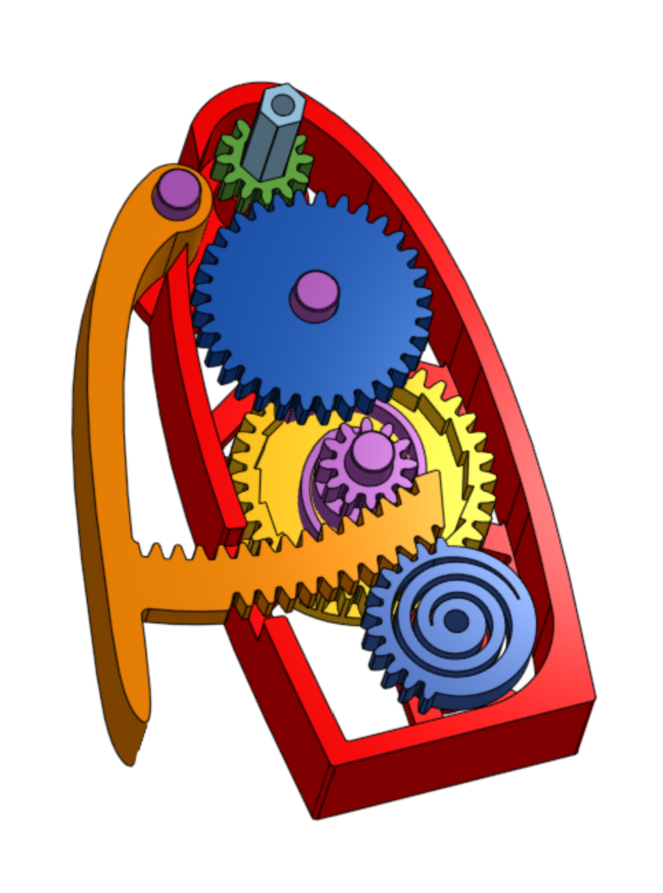 Ratcheting Squeeze Fan by Eric Woo-Shem | Download free STL model ...