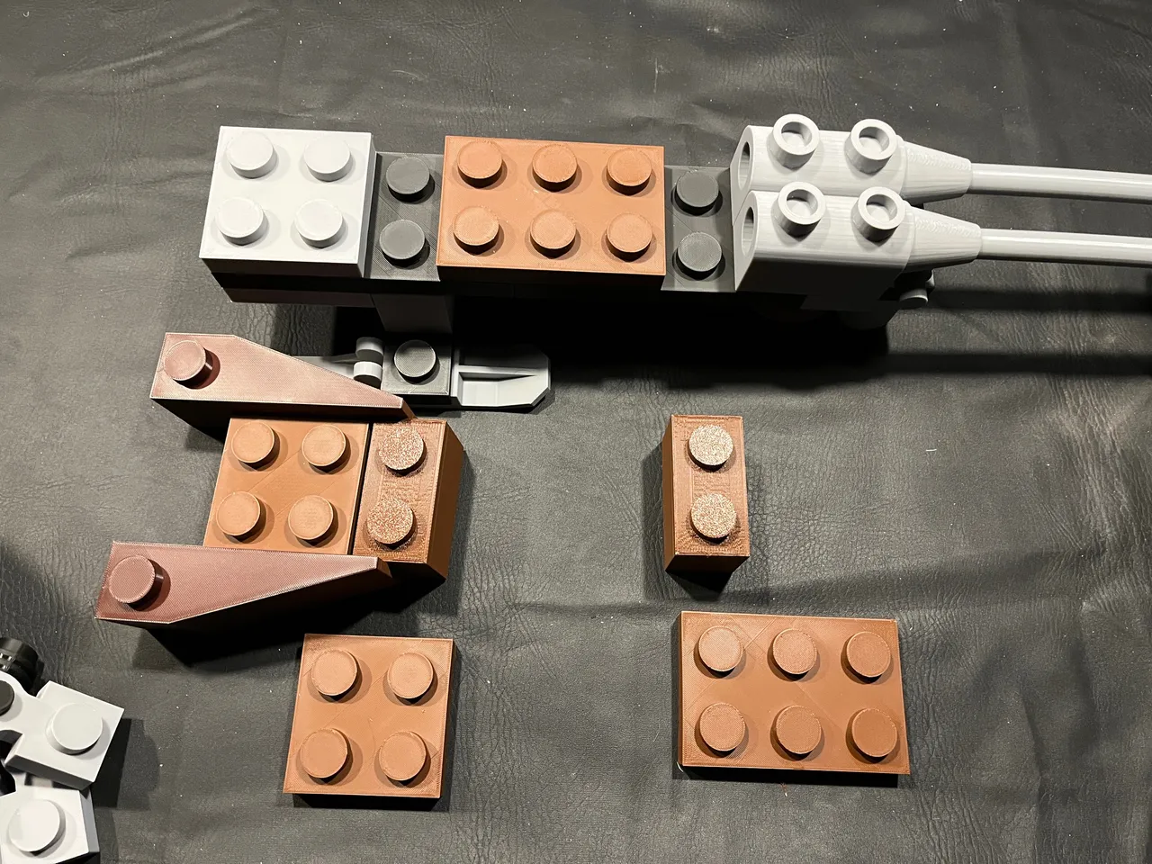 Mega-sized Lego-like Speeder Bike and Scout Trooper (5:1 scale) by ...