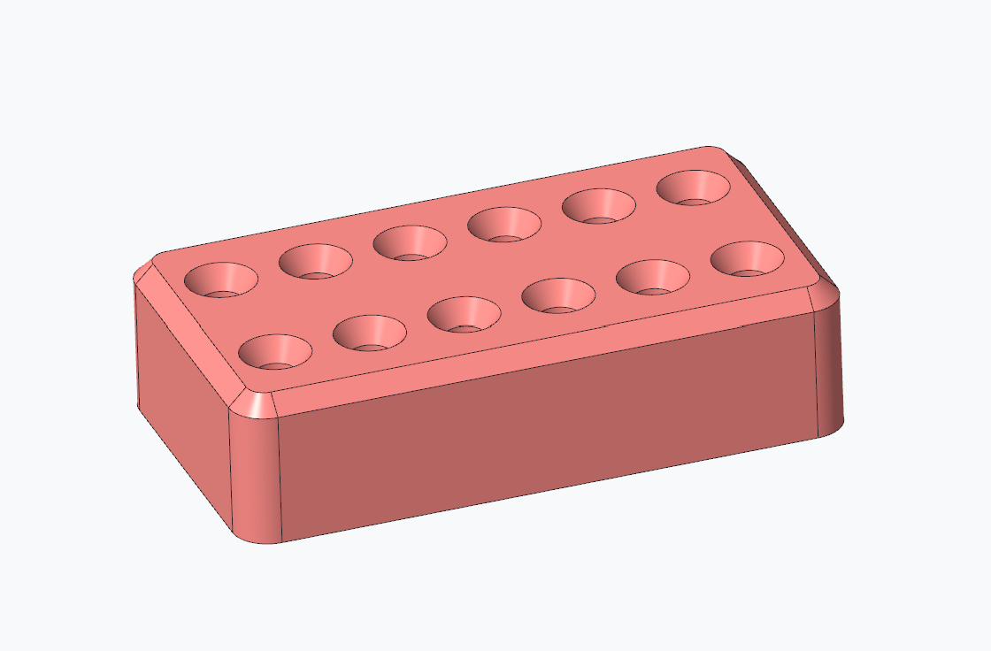 Simple hex bit holder V1 by Myungkyu Jang | Download free STL model ...