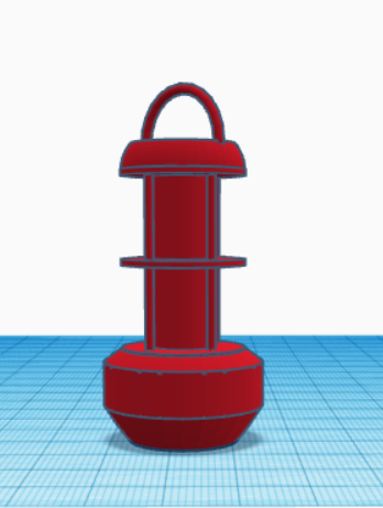 maritime buoy keychain by mko | Download free STL model | Printables.com