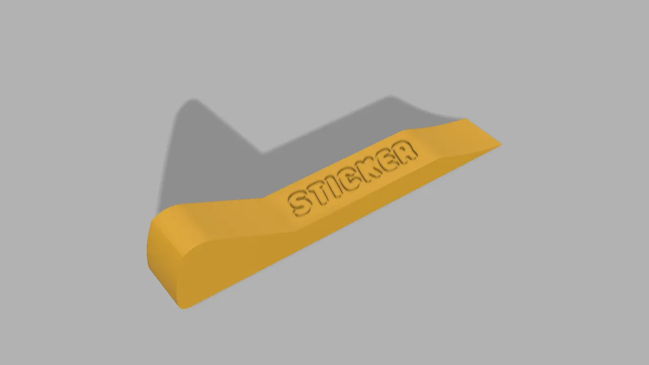 LEGO STICKER APPLICATOR by 3DLND | Download free STL model | Printables.com