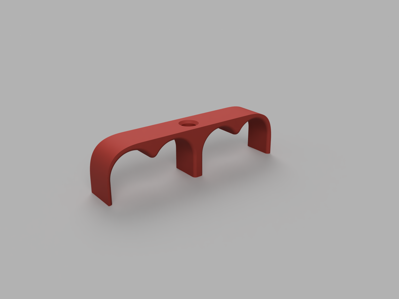 20mm corrugated/conduit mount by batteria_ | Download free STL model ...