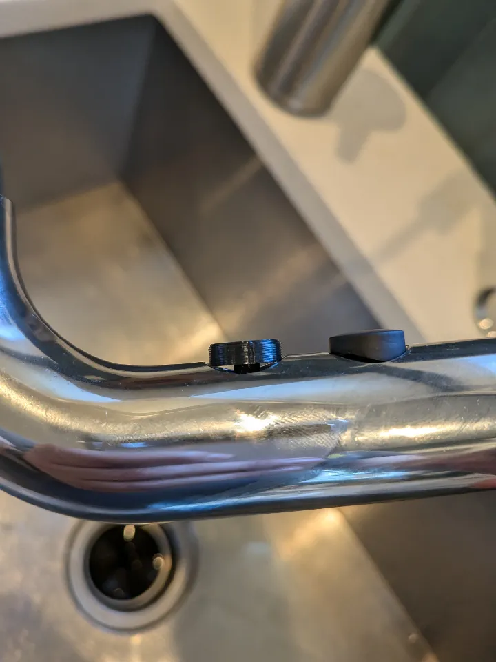 Kohler Purist Single-Handle Pull-Out Sprayer Kitchen Faucet Button by ...