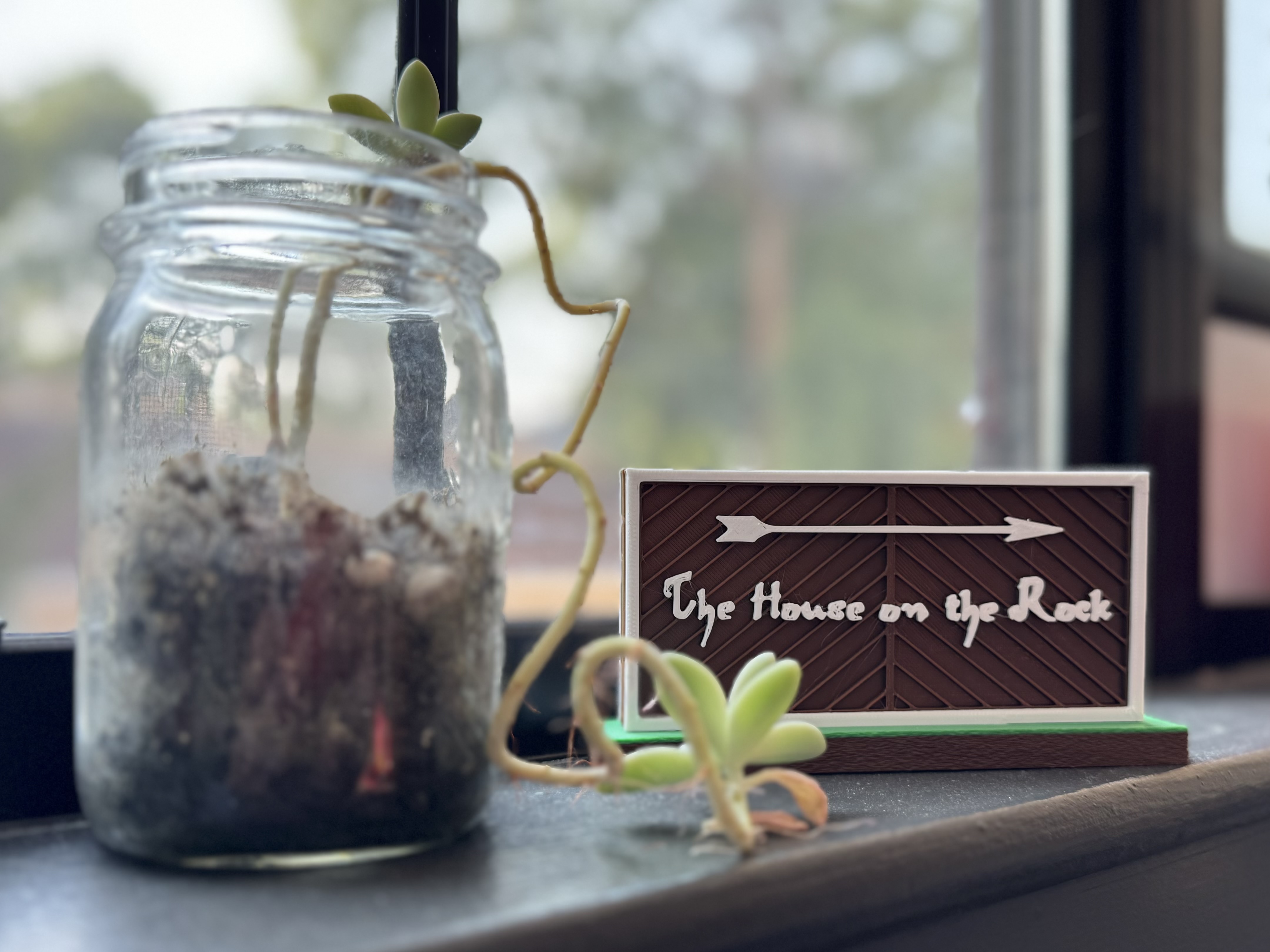 House on the Rock Entrance Sign by TheNewHobbyist | Download free STL ...