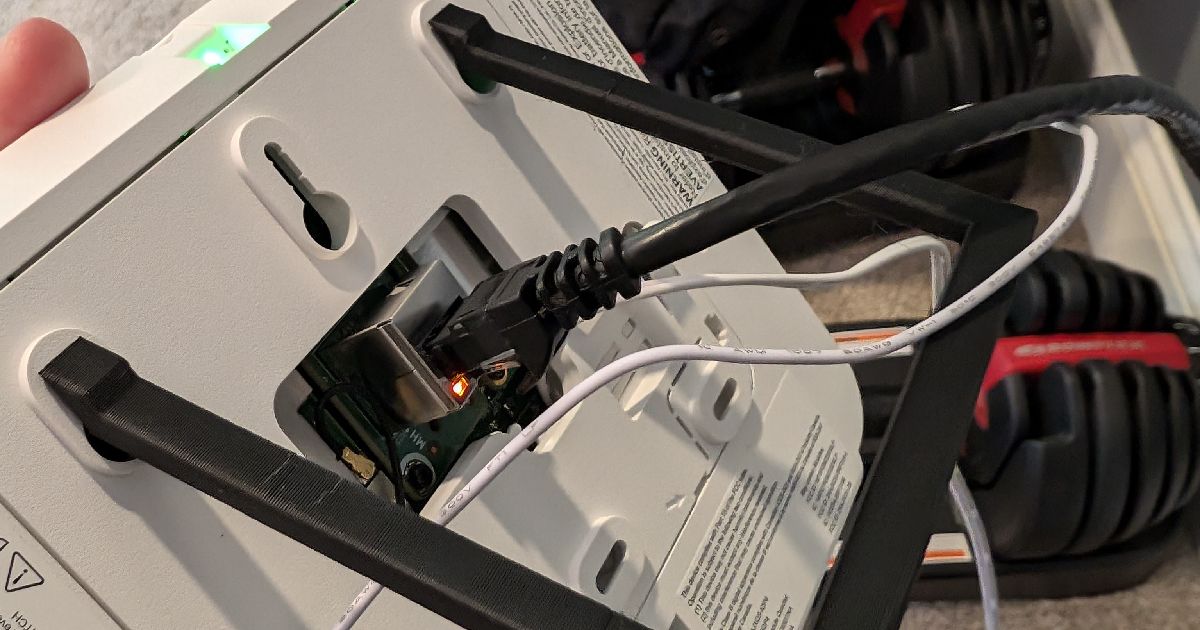 Qolsys IQ Panel Stand by FriedCheese | Download free STL model ...