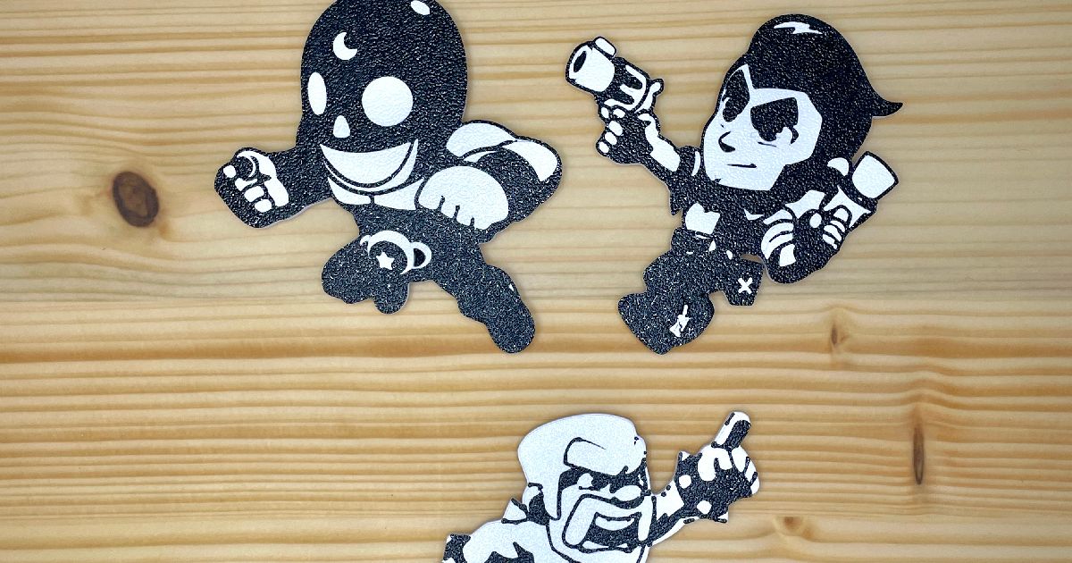 SquadBuster Magnet by Paolo Ubbiali | Download free STL model ...