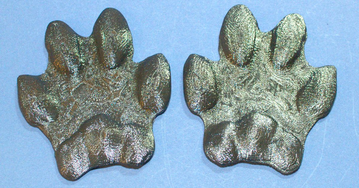 Fox pawpad by Tioh | Download free STL model | Printables.com
