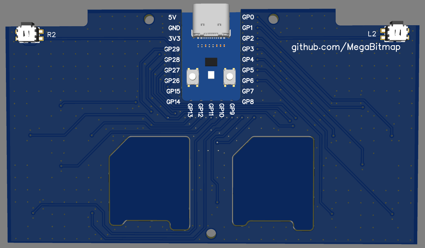 PXP-Gamepad DIY Pocket Sized Universal Controller by MegaBitmap ...