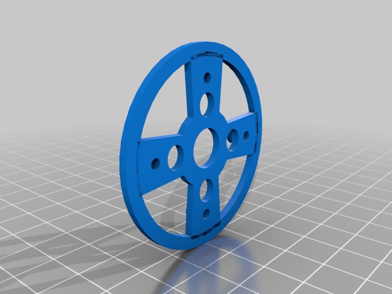 Simple plate for cable animatronic by Tioh | Download free STL model ...