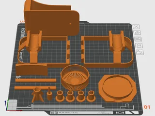 Filament Dry Box with Rollers (all printed parts plated) by Joseph ...