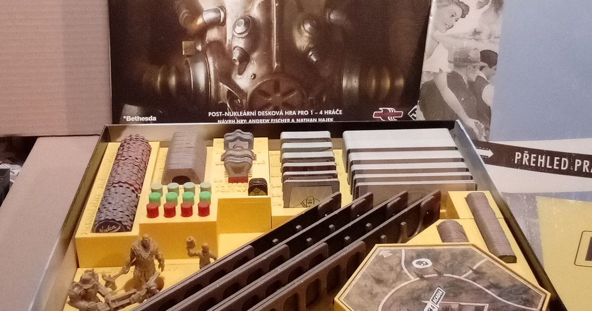 Fallout board game box compartments par Jiří Šilhavík | Téléchargez ...