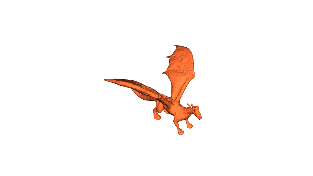 Majestic Red Dragon by Sieb_3D | Download free STL model | Printables.com