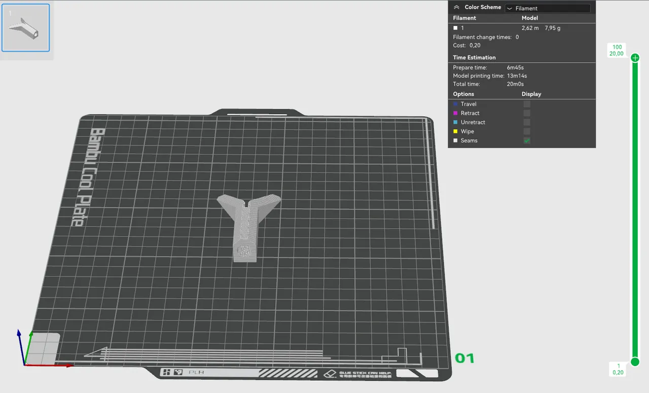 Simple Fishing Rod Holder by Julebrus | Download free STL model ...