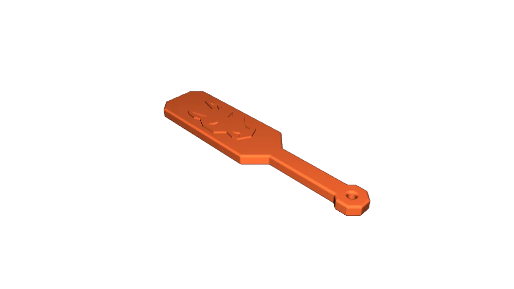 Simple Spanking Paddle by KDxGP | Download free STL model | Printables.com