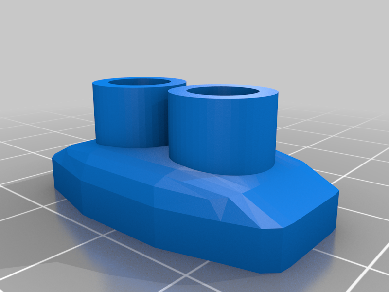 Simple controls for two Bowden cables by Tioh | Download free STL model ...
