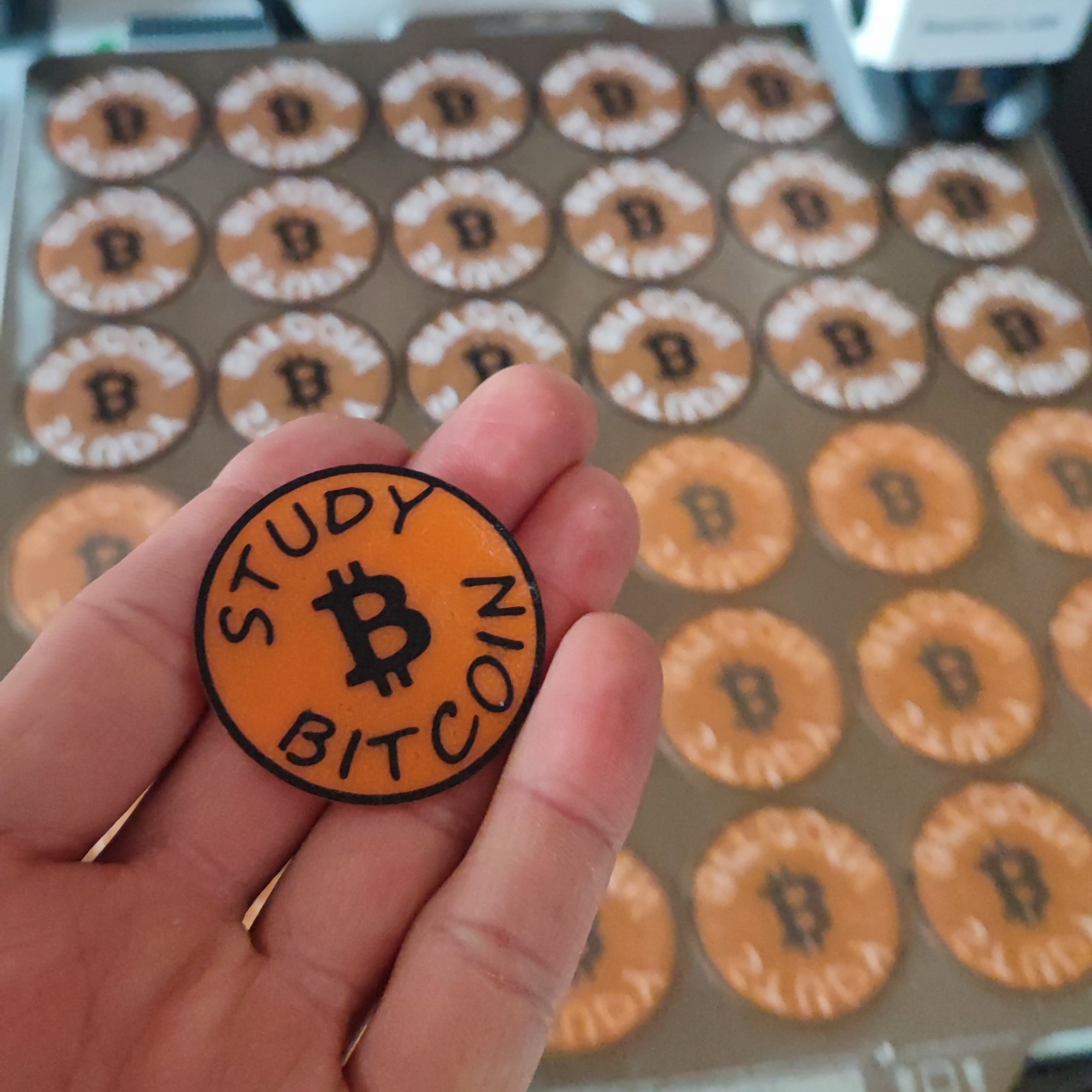 Study Bitcoin by ebisef | Download free STL model | Printables.com