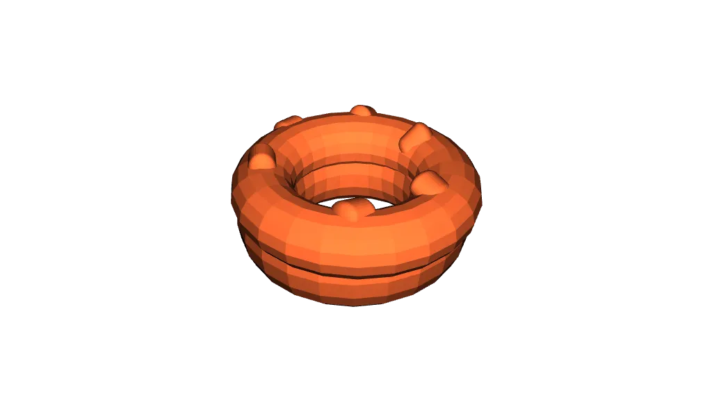 Donut by 3D Toast Studios | Download free STL model | Printables.com