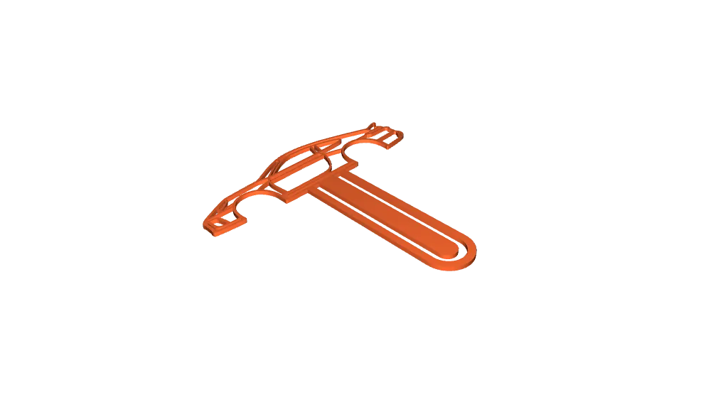 Porsche 911 bookmark by 3DTechInsider | Download free STL model ...