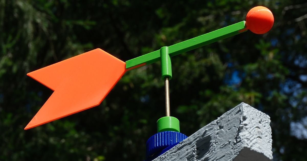 Wind Vane mounting base por Jake | Descargar modelo STL gratuito ...
