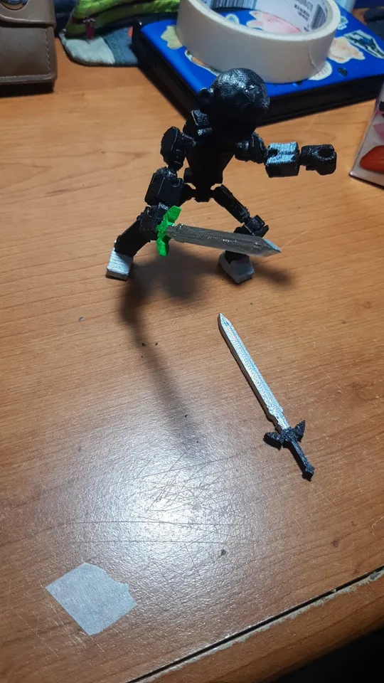 Master sword for mini13 by Chrizzlyam | Download free STL model ...