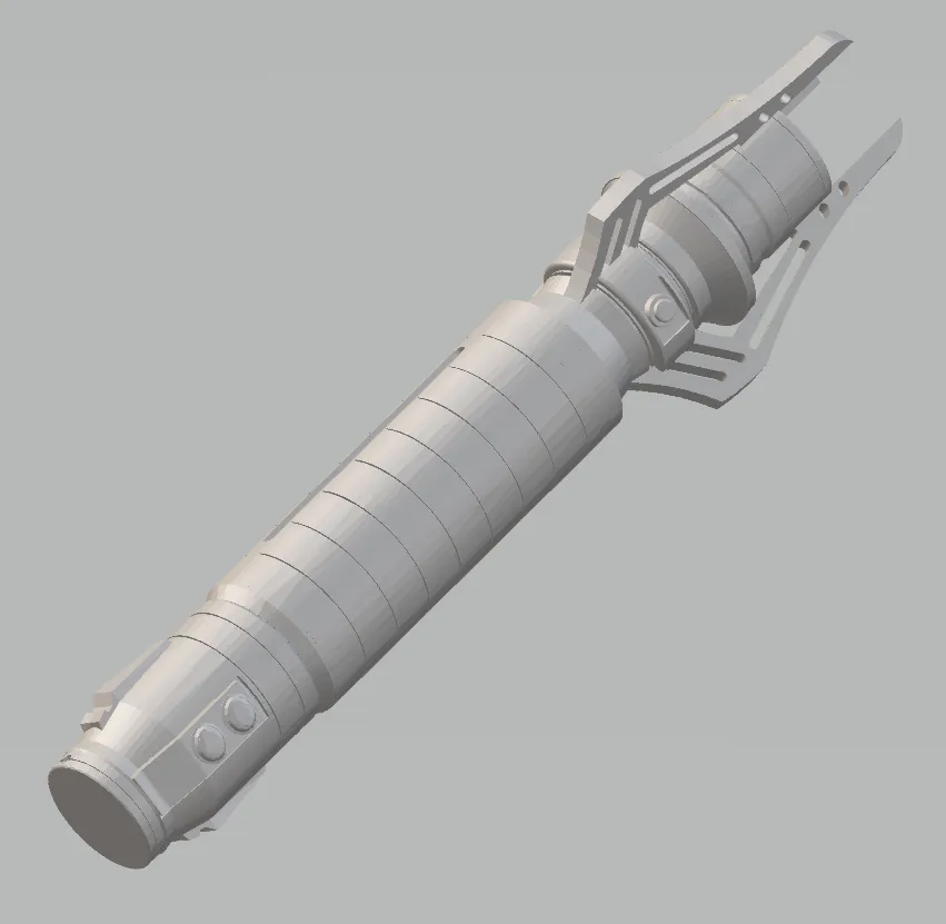Darth Strukis's Collapsible Lightsaber (Removable Blade) by 3D Magic ...