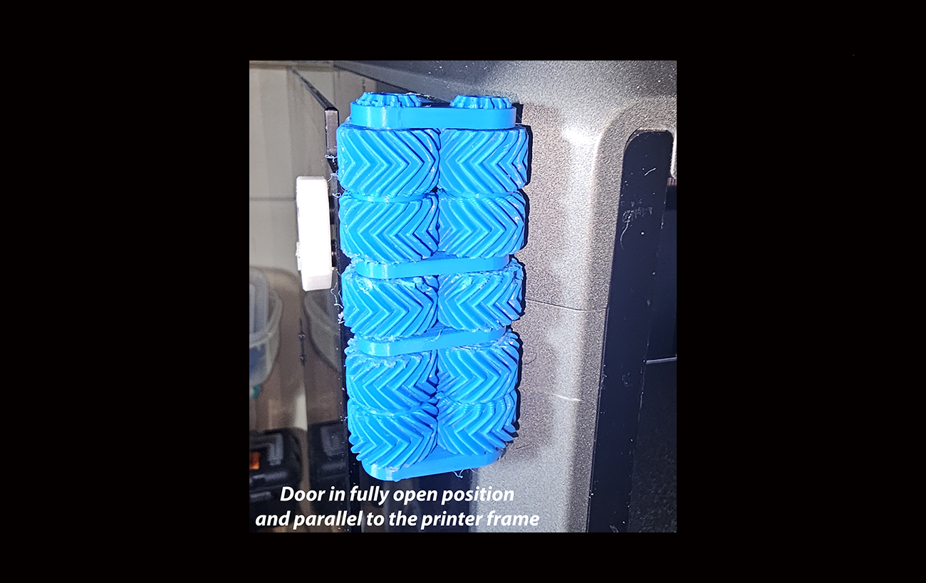 270 Degree Geared Hinges (V2) for K1/K1 Max/K1C. Easy print option. Not print in place. by ...