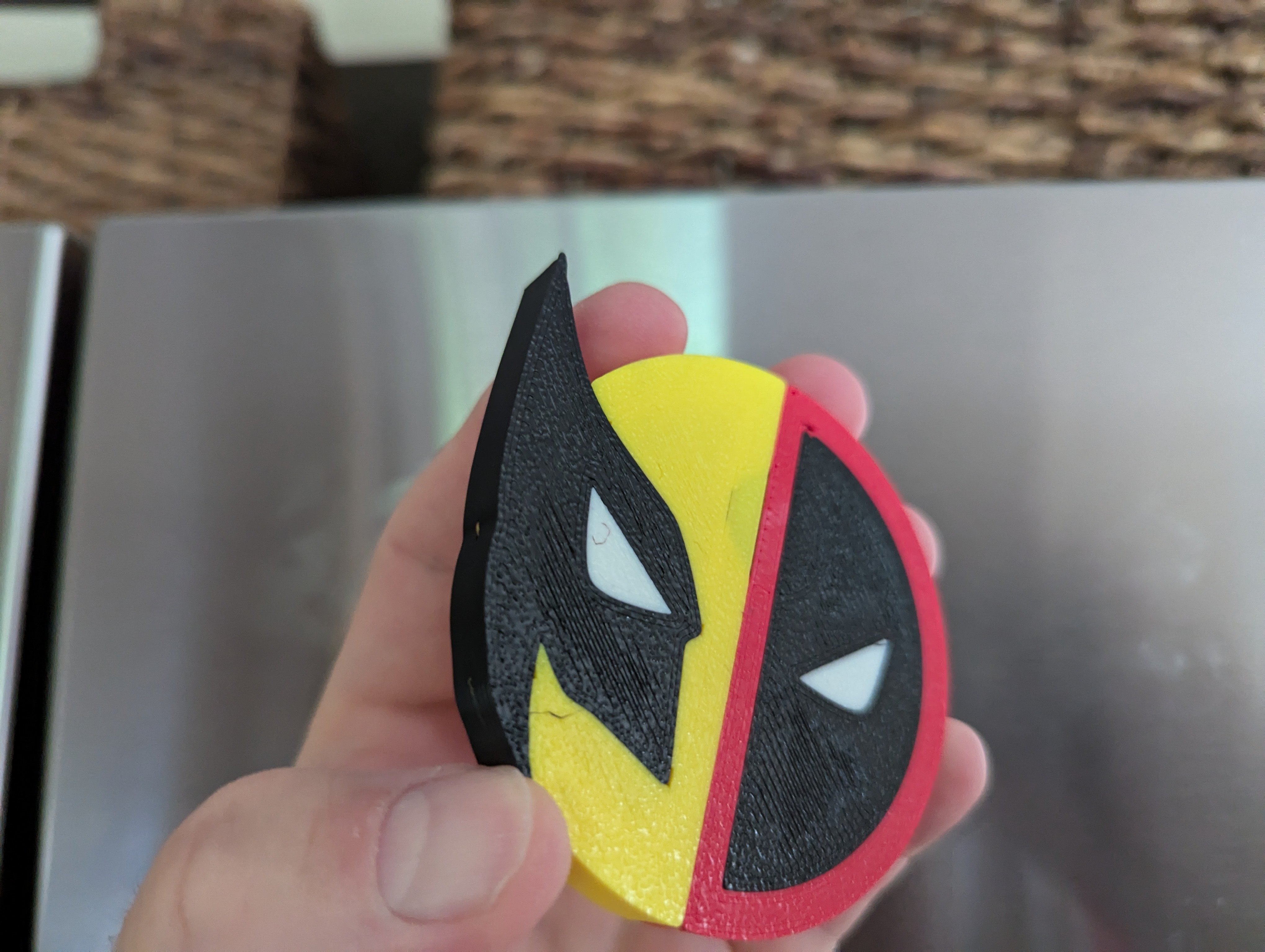 Deadpool and Wolverine Magnet by Christopher Price | Download free STL ...
