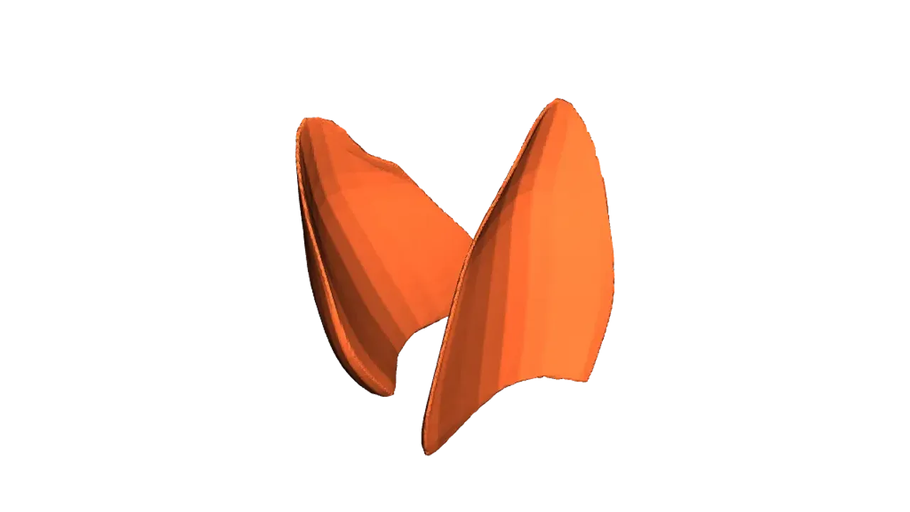 Canine ears by Tioh | Download free STL model | Printables.com