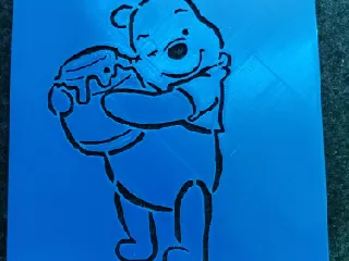 Disney's Tigger Stencil by MrGlayden | Download free STL model ...