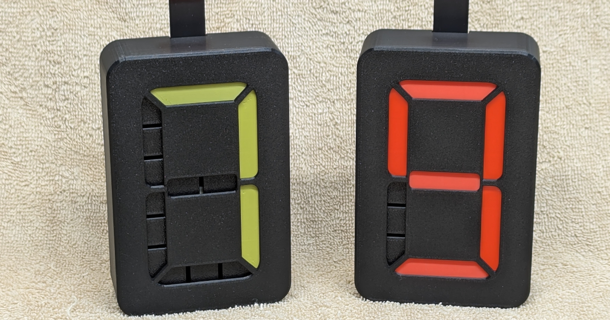 7 Segment Mechanical Counter, Version 3.0, Ratchet, Forward & Reverse ...