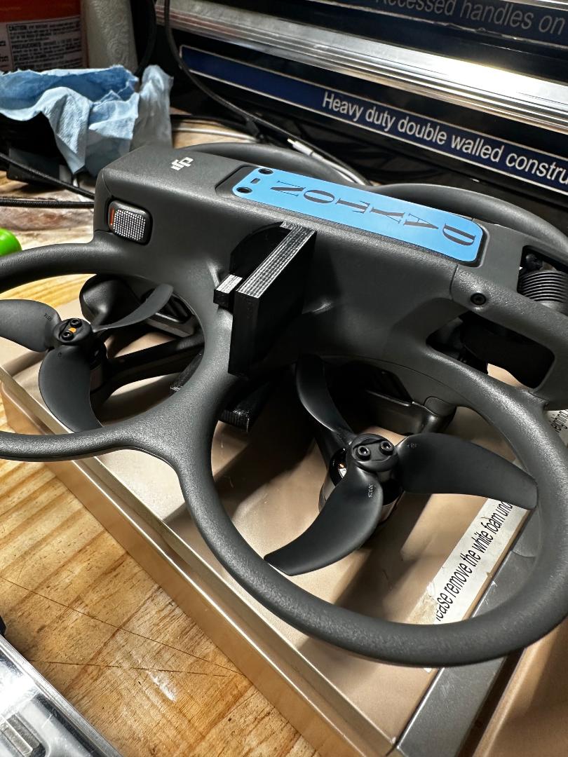 avata 2 light mount by heybob | Download free STL model | Printables.com