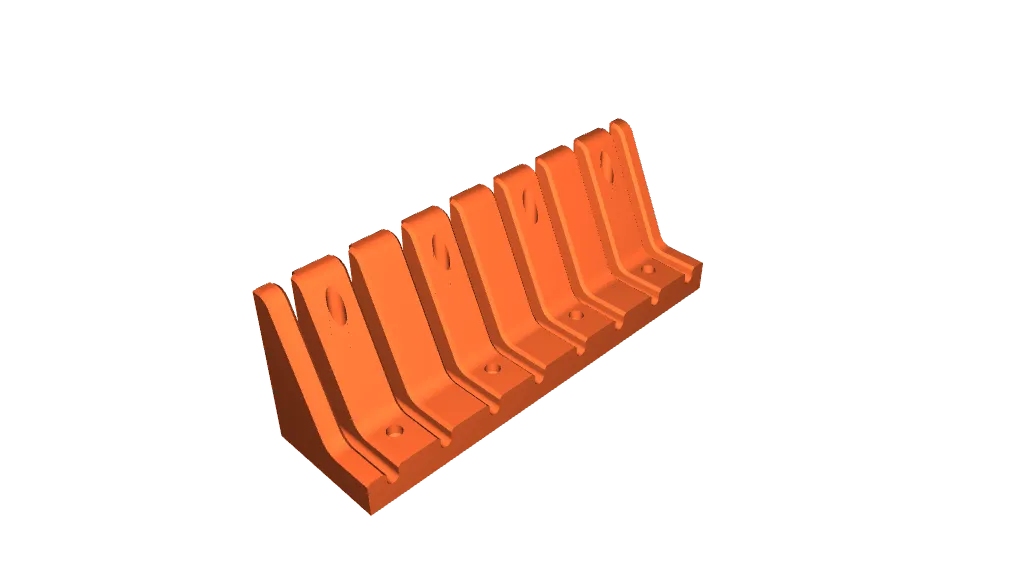 Clamp Rack for 4" Throat Bessey Tradesman Series F Clamps TGJ4.0[xx] by ...