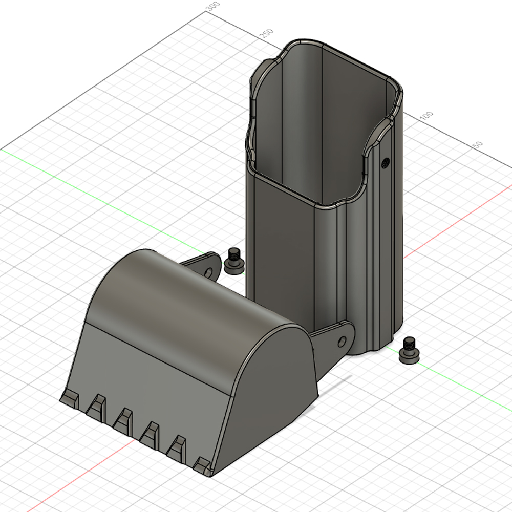 DIG-ARM | SAND EXCAVATION ARM by ANVIL | Download free STL model ...