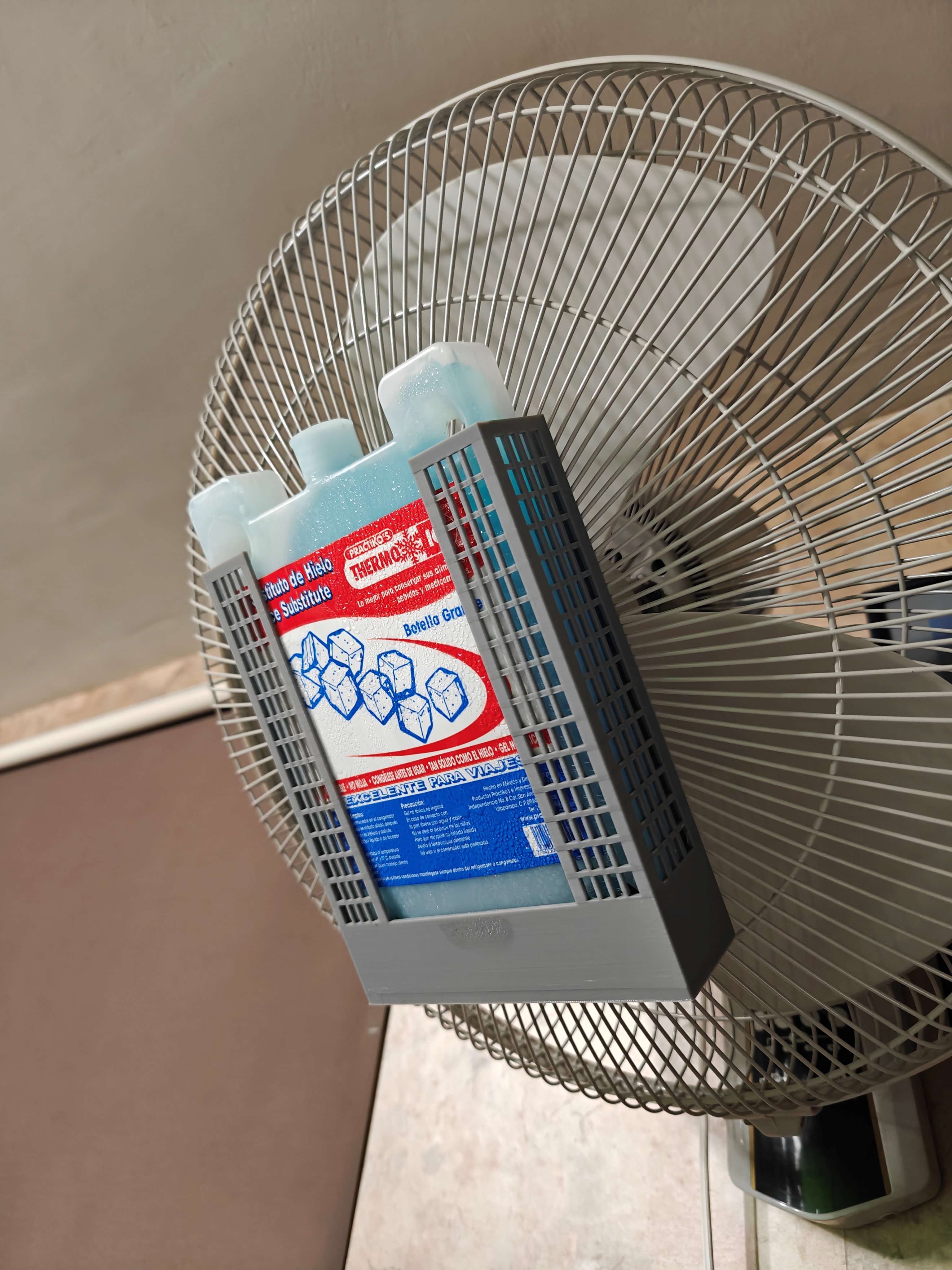 Ice Holder for fan by ben dover | Download free STL model | Printables.com